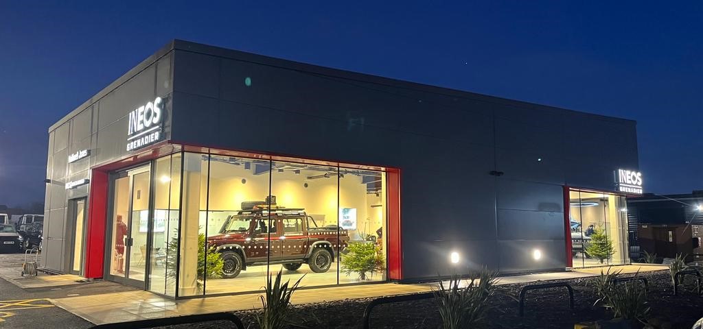 INEOS GRENADIER SHOWROOM - MDG Architects